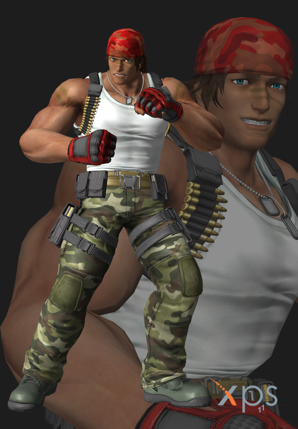 KOFXIV Ralf by thePWA on DeviantArt