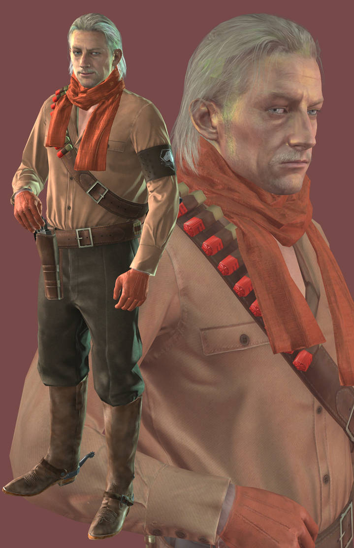 MGSV Ocelot by thePWA on DeviantArt