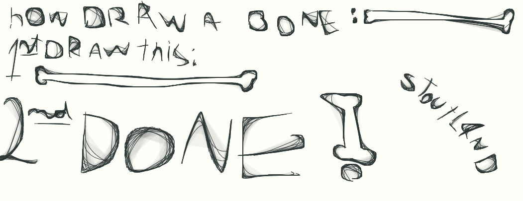 How to Draw bones by Stoutl4nd on DeviantArt