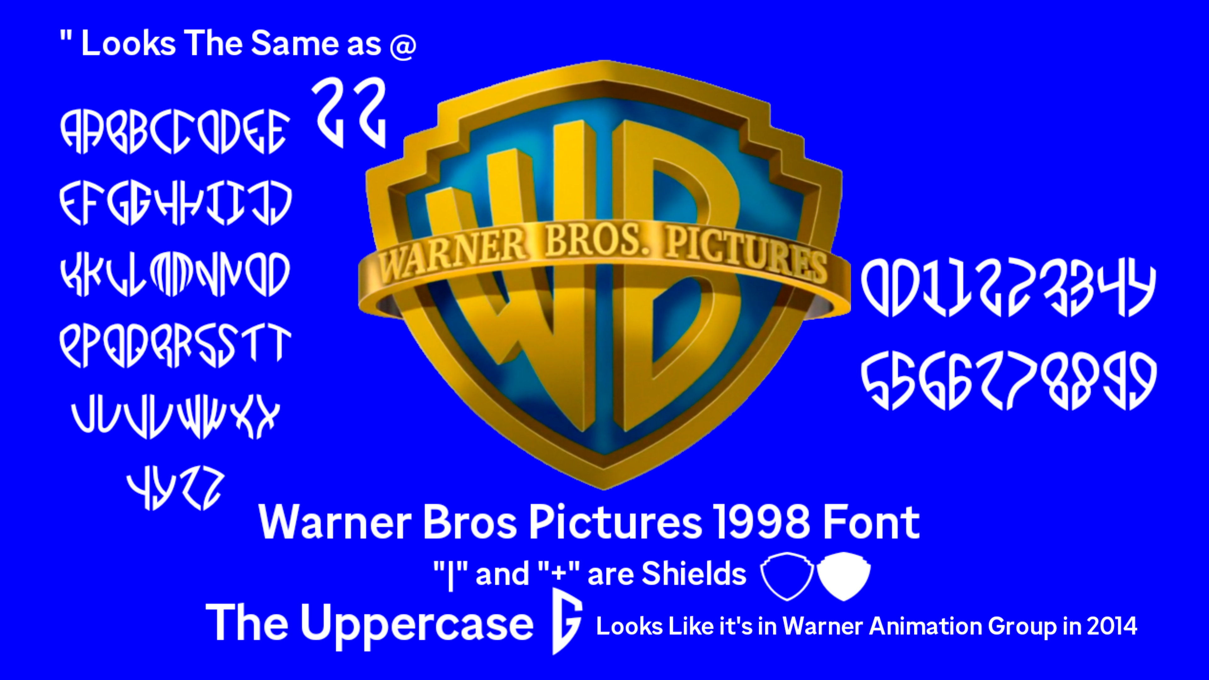 Warner Bros Pictures 1998 Font by sara201-555-5555 on DeviantArt