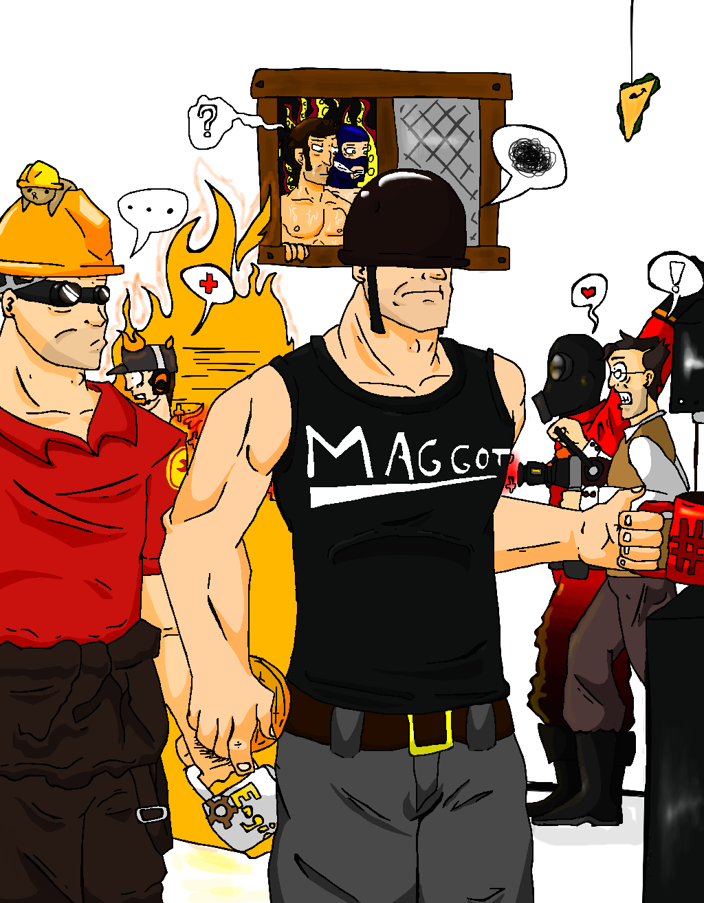 A typical TF2 morning by GohanLuvVidel on DeviantArt