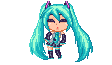 Hatsune Miku in 8-Bits by Dark-Celebi on DeviantArt