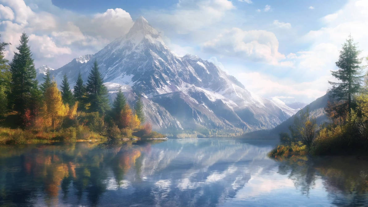 Lakeside Mountain Live Wallpaper by EnlightenedSpaceman on DeviantArt