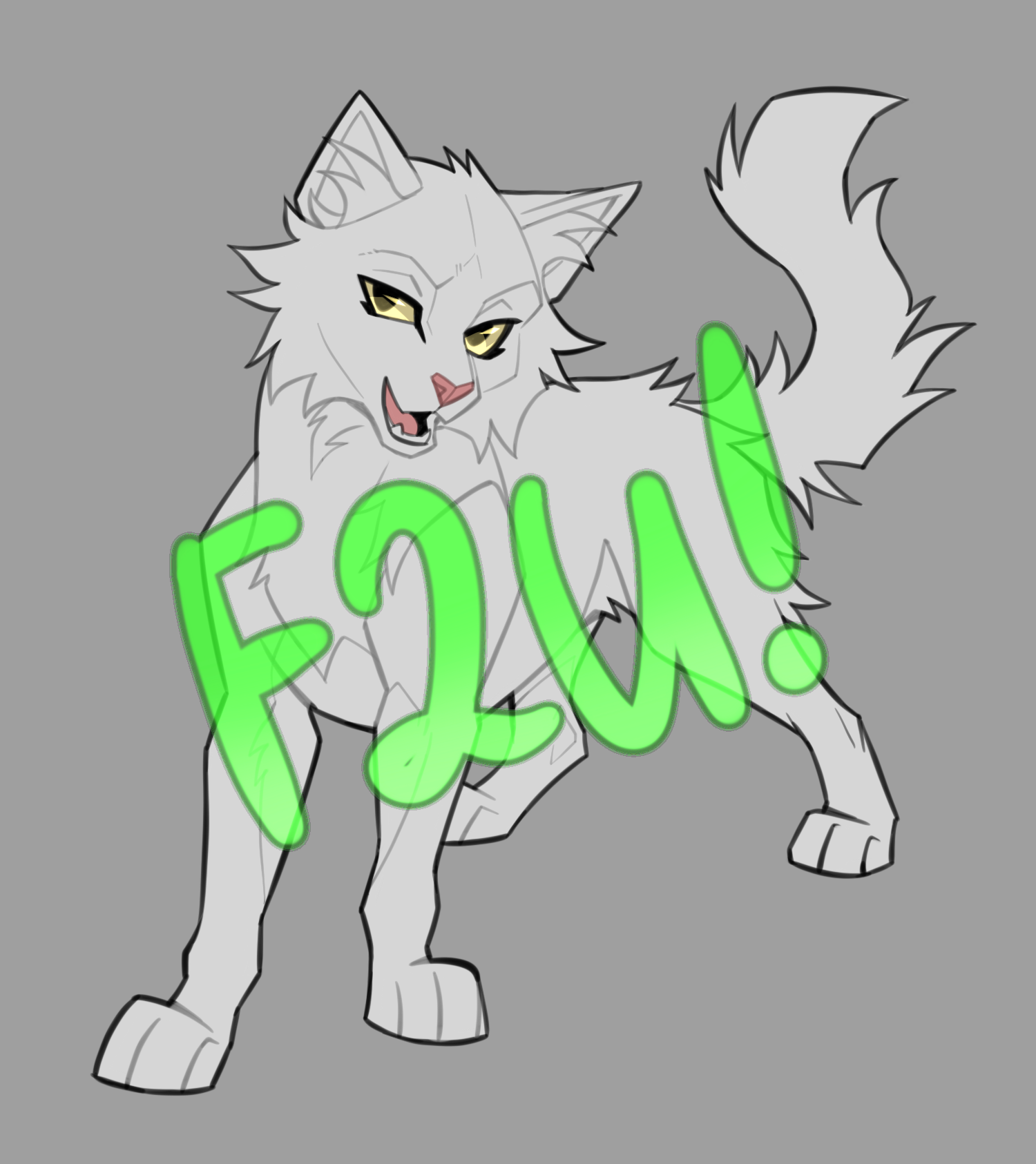 F2U Cat base by Kharpa on DeviantArt