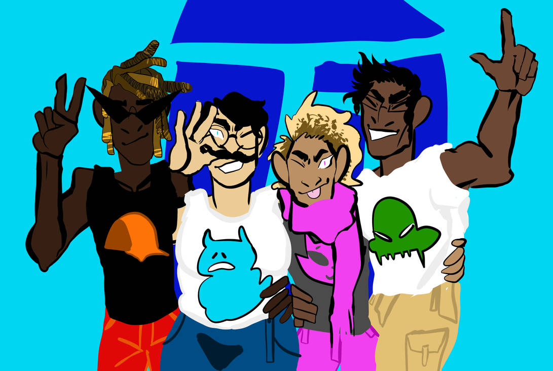 Dirk Jane Roxy Jake by BIGBUFFSHARKDAD on DeviantArt