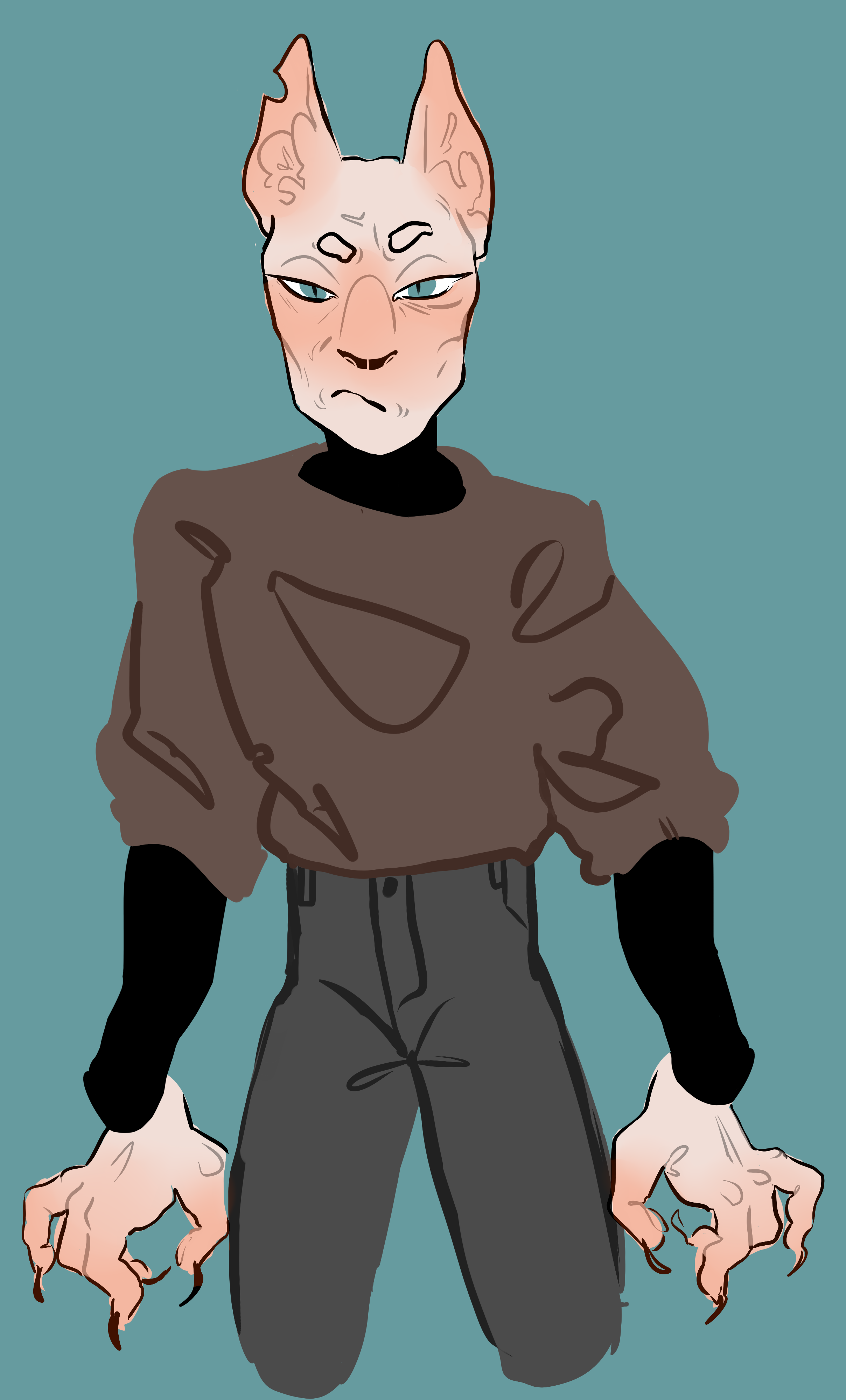 The Sphynx by BIGBUFFSHARKDAD on DeviantArt