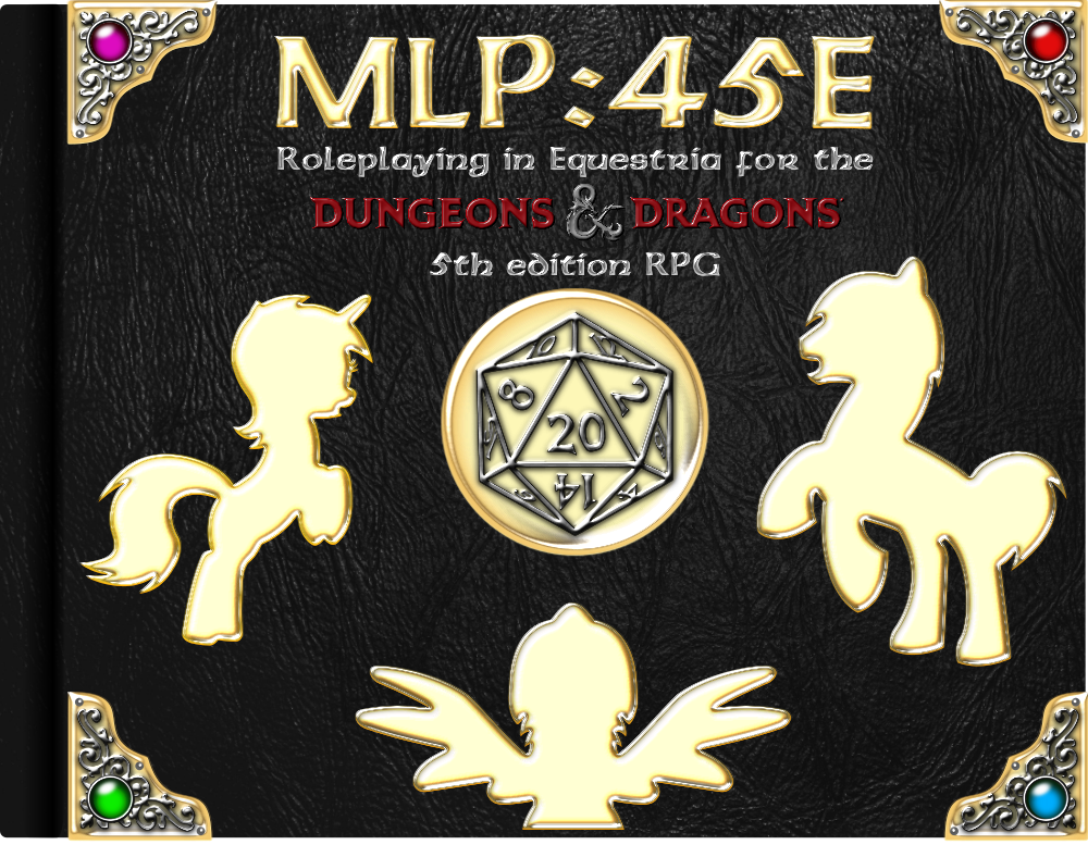 MLP45E - Dungeons and Dragons With Ponies! by cheezedoodle96 on DeviantArt