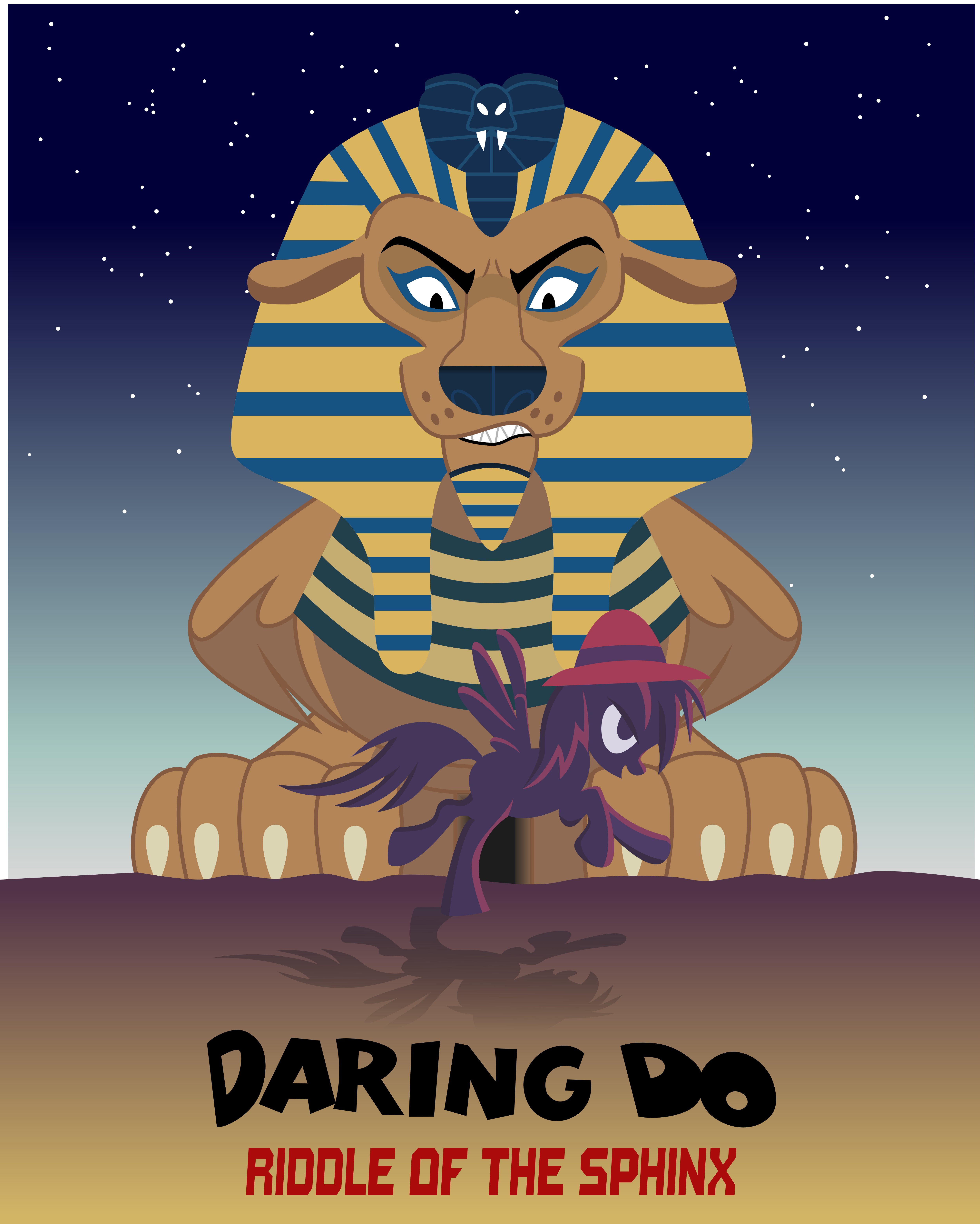 Daring Do: Riddle of the Sphinx by cheezedoodle96 on DeviantArt