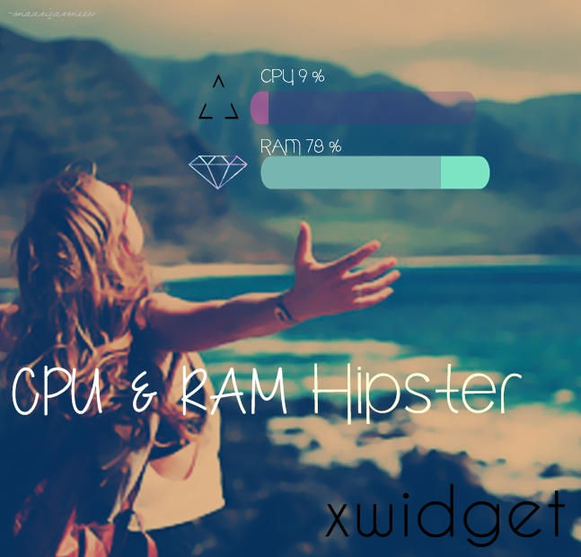 CPU y RAM Hipster Xwidget by Mariqarmen on DeviantArt