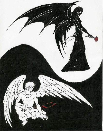 Yin and Yang: poem below pic by LadyLylly3 on DeviantArt