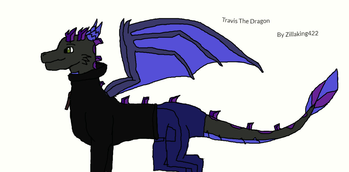 Travis The Dragon (My Version) by ZilonKing on DeviantArt