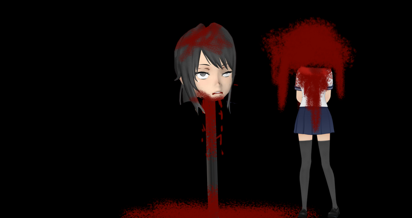 Ayano Behead (new post ) by oojae on DeviantArt