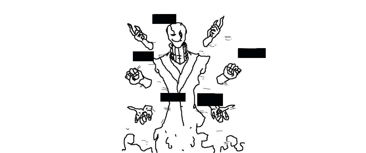 Gaster drawing by DanBrad12 on DeviantArt