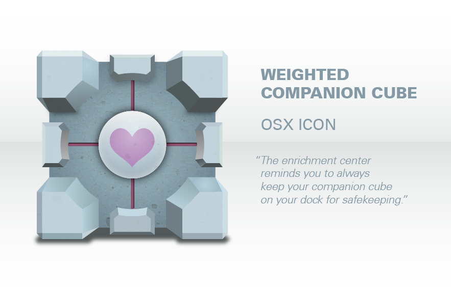 Companion Cube Icon