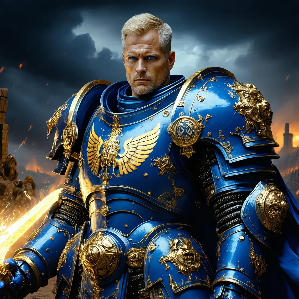 Roboute Guilliman by MaxKhal82 on DeviantArt