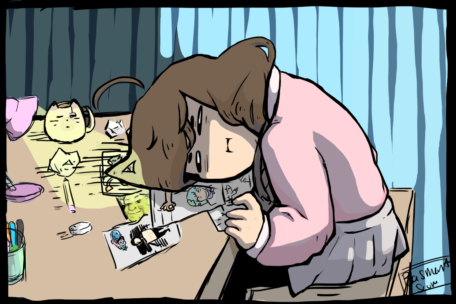 Sum Sketch by BasementScum on DeviantArt