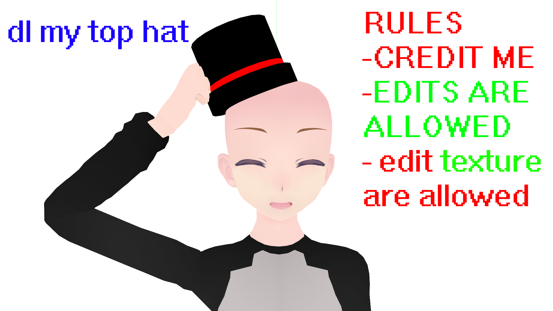 Top Hat dl DOWN by LookAtThisDude22 on DeviantArt