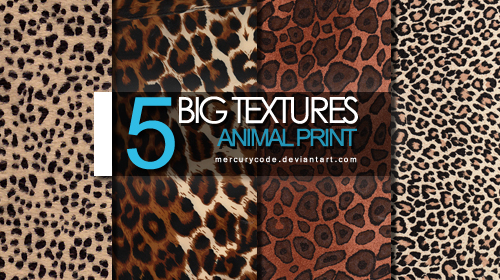 5 Textures: animal print by mercurycode on DeviantArt