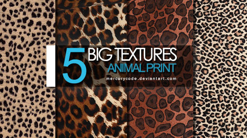 5 Textures: animal print by mercurycode on DeviantArt