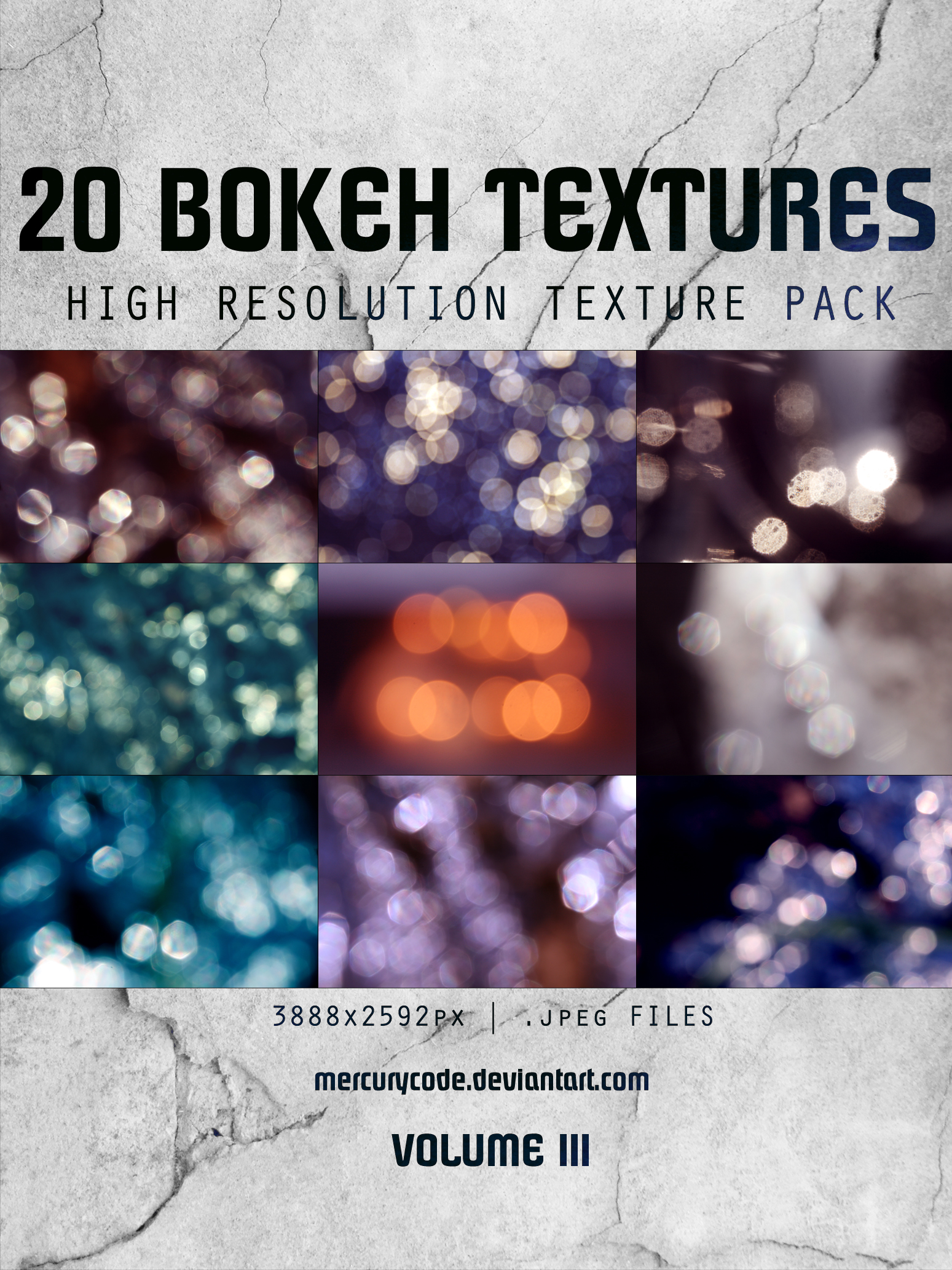 Texture Pack 12: Bokeh [Hi Res] by mercurycode on DeviantArt