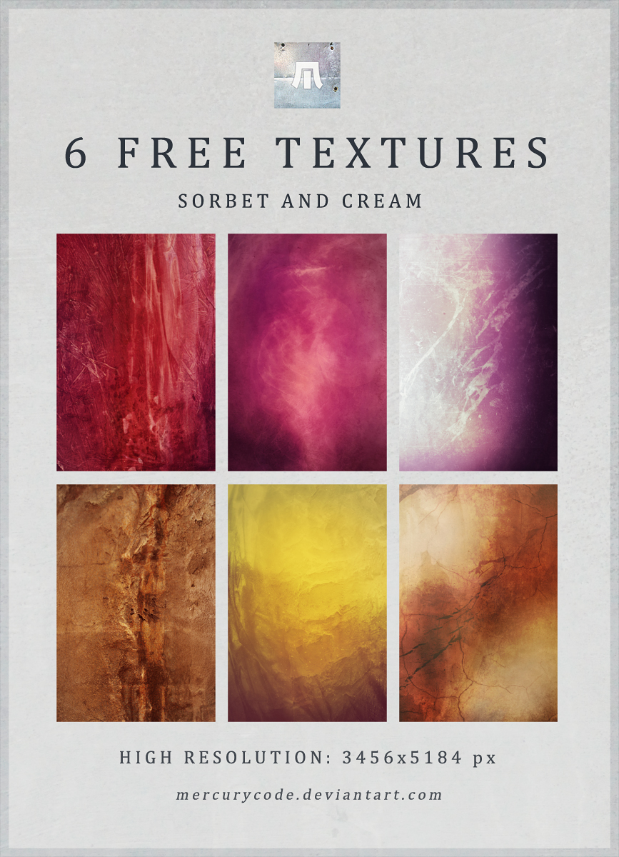 6 Free Textures: Sorbet and Cream by mercurycode on DeviantArt