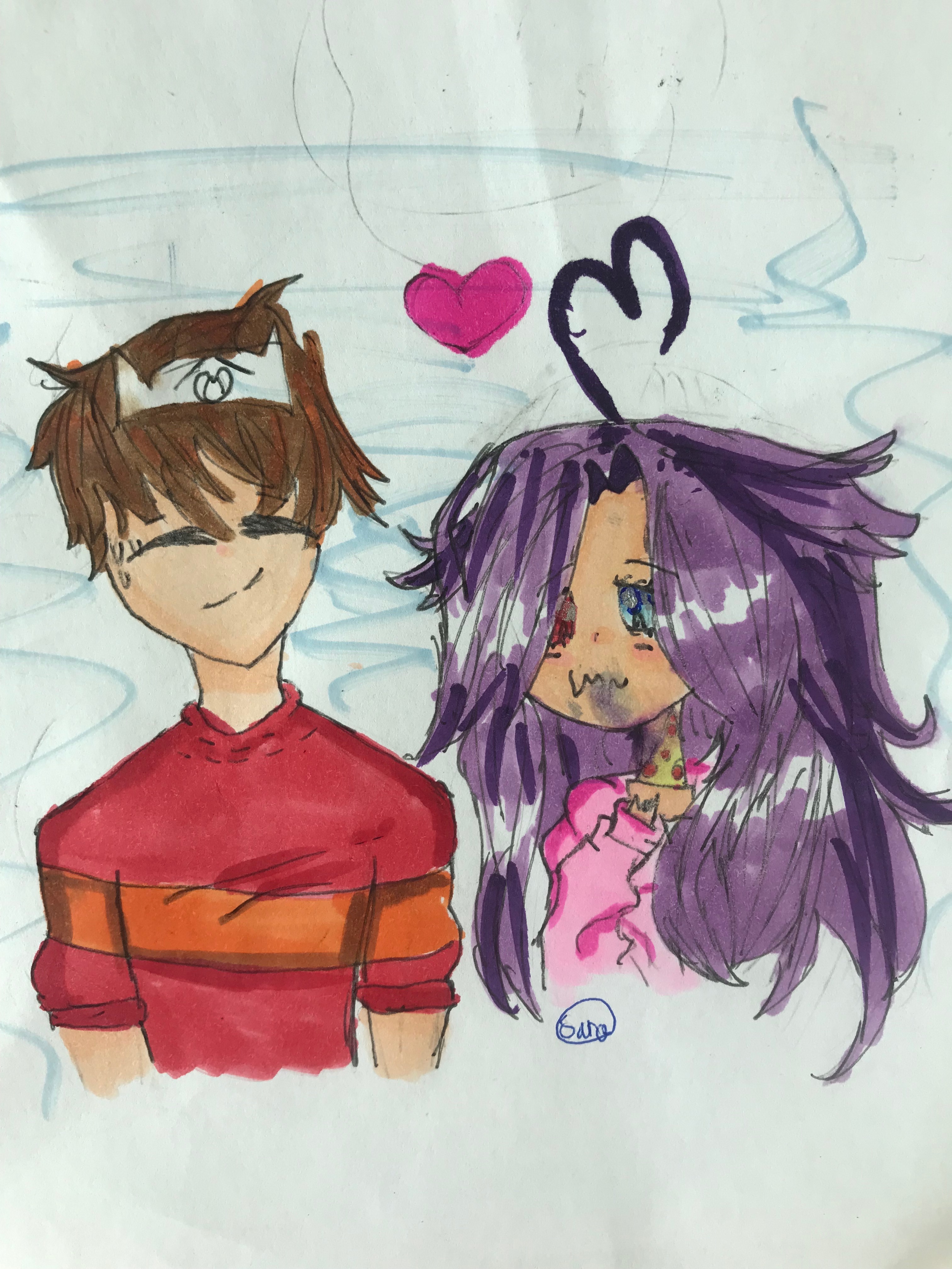 nick and rose fanart by deltarunecookie on DeviantArt