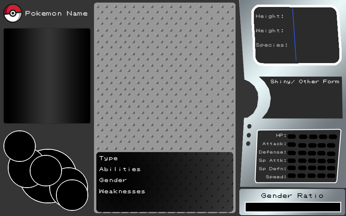Pokedex Template By Mdgryphonkit On DeviantArt