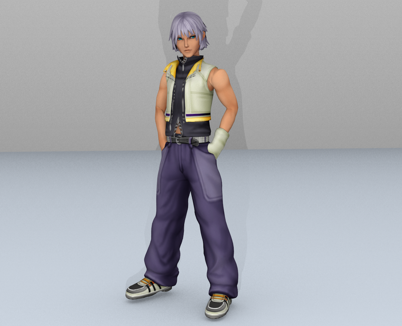 Riku DDD short hair mod by LonelyOMEGA on DeviantArt
