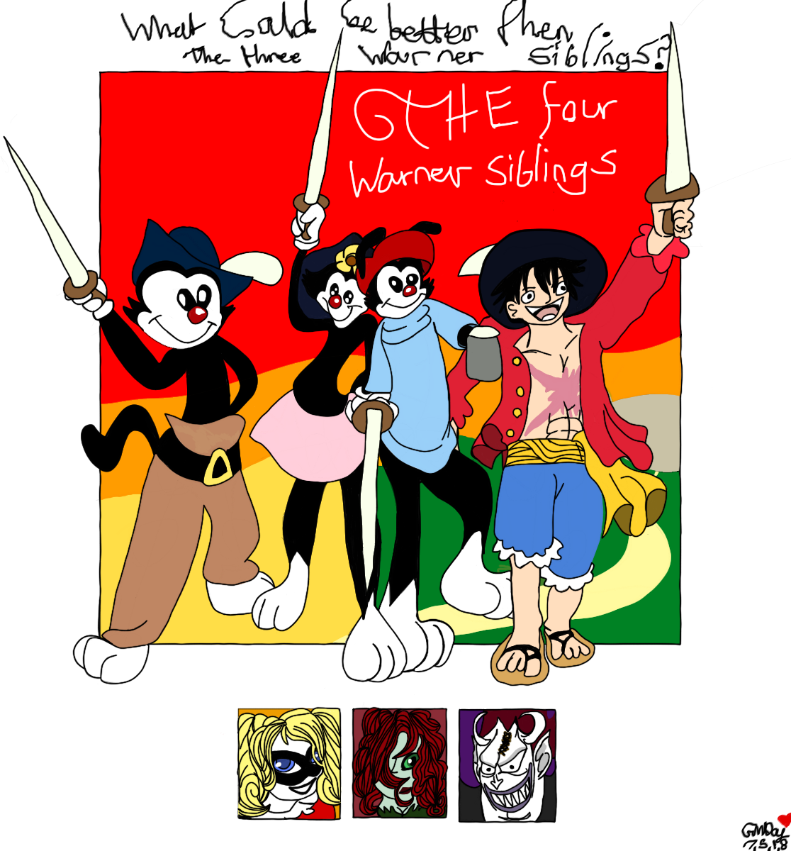The Four Warner Siblings 1974 by GMDay on DeviantArt