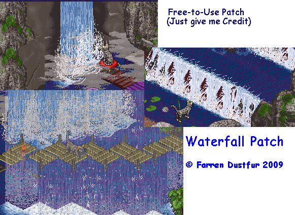 Free Patch: Waterfalls by AJDrake on DeviantArt