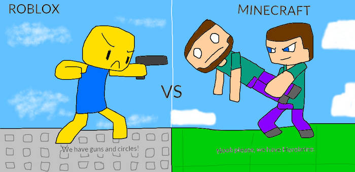 Explore the Best Minecraftvsroblox Art | DeviantArt