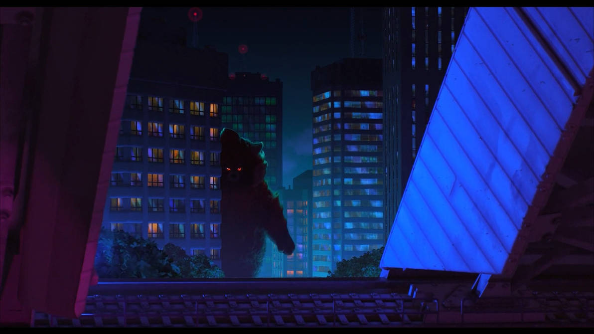 Red Panda Zilla is coming - ANIMATED GIF by LUVUS-7 on DeviantArt