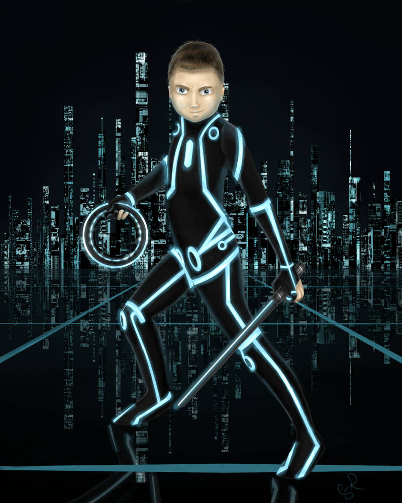 Tron Boy by Rachgraceh on DeviantArt