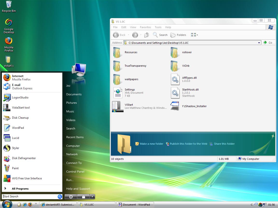 Vistart Skin + Extras by donkeymat on DeviantArt