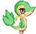Snivy Sprite by SushiOverAura on DeviantArt
