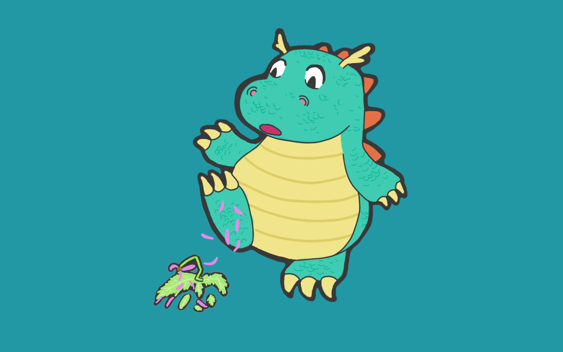 Stomp (wallpaper size) by shadowicedragon on DeviantArt