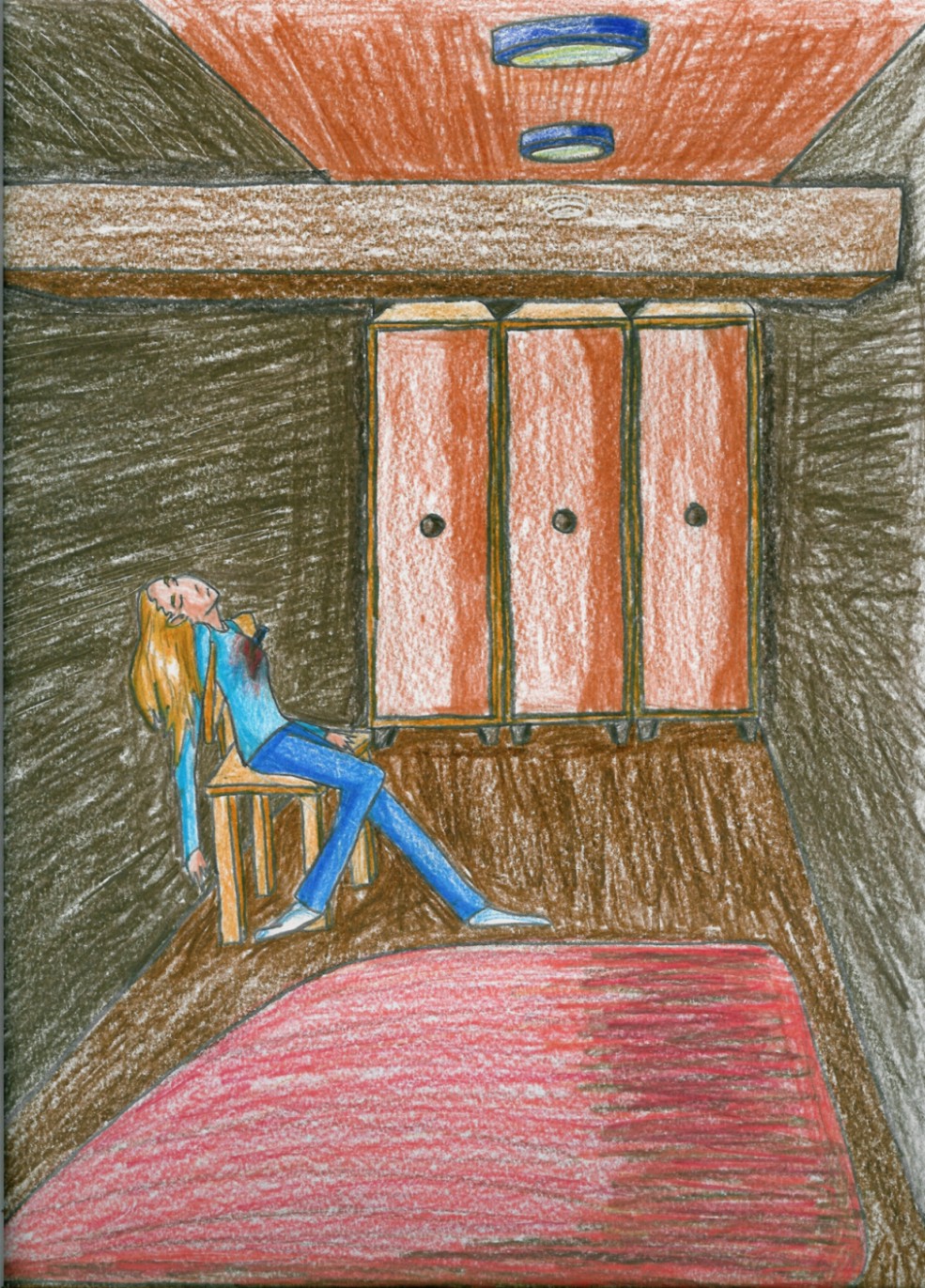 Stabbed girl by corre on DeviantArt