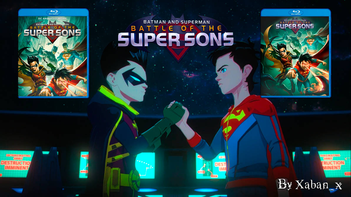Batman and Superman: Battle of the Super Sons BD by Xabanx on DeviantArt