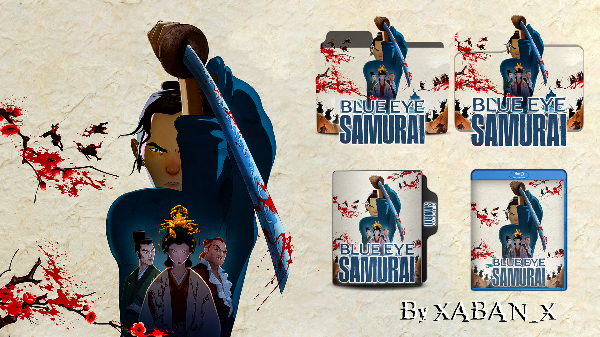 Blue Eye Samurai by Xabanx on DeviantArt