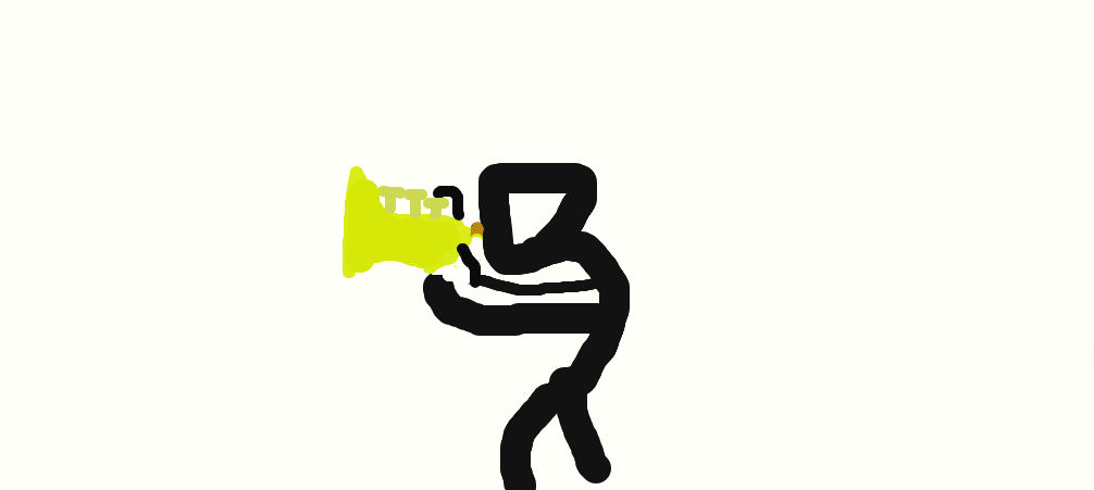 trumpet stickman by hoispagghet on DeviantArt
