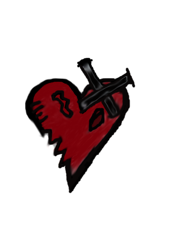 Broken heart original by Kawaiivillian on DeviantArt