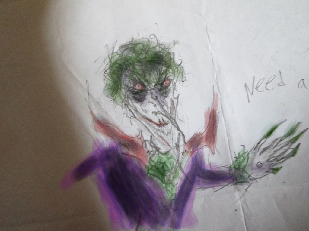 Joker colored Drawing by VampyrNecromancer on DeviantArt