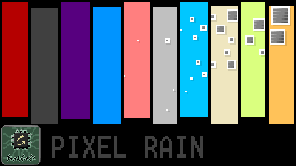 Pixel Rain by pixelmaker04 on DeviantArt