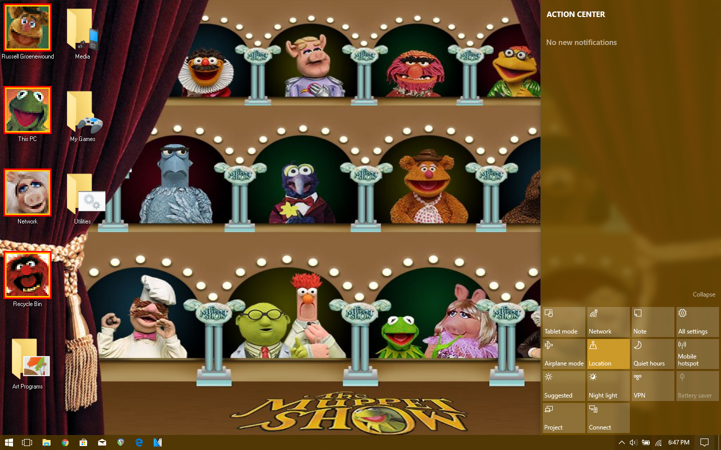 Windows 98 to 10 Theme - The Muppet Show by MrRussellgro on DeviantArt