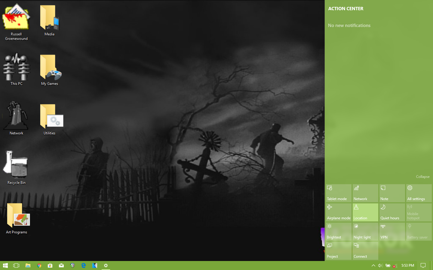 Windows 98 to 10 Theme - Horror Channel by MrRussellgro on DeviantArt