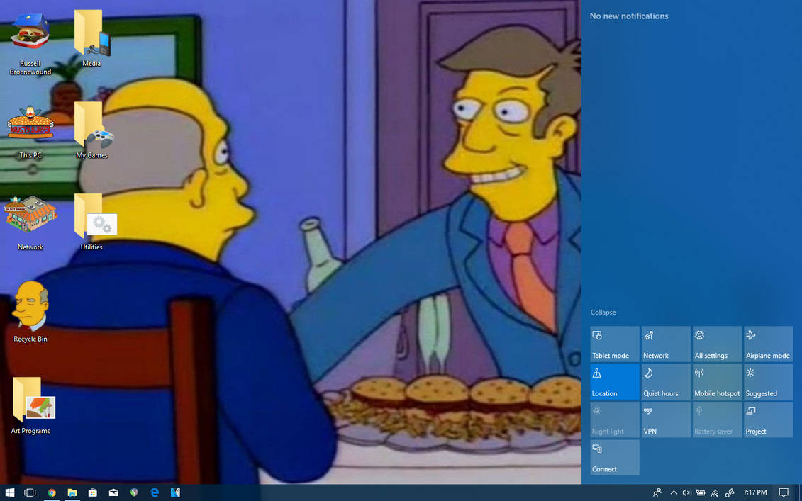 Windows 10 - Steamed Hams by MrRussellgro on DeviantArt
