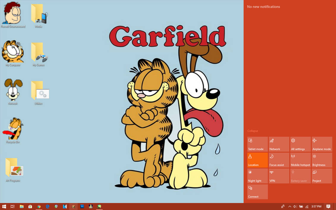 Windows 10 Plus! - Garfield2.0 by MrRussellgro on DeviantArt