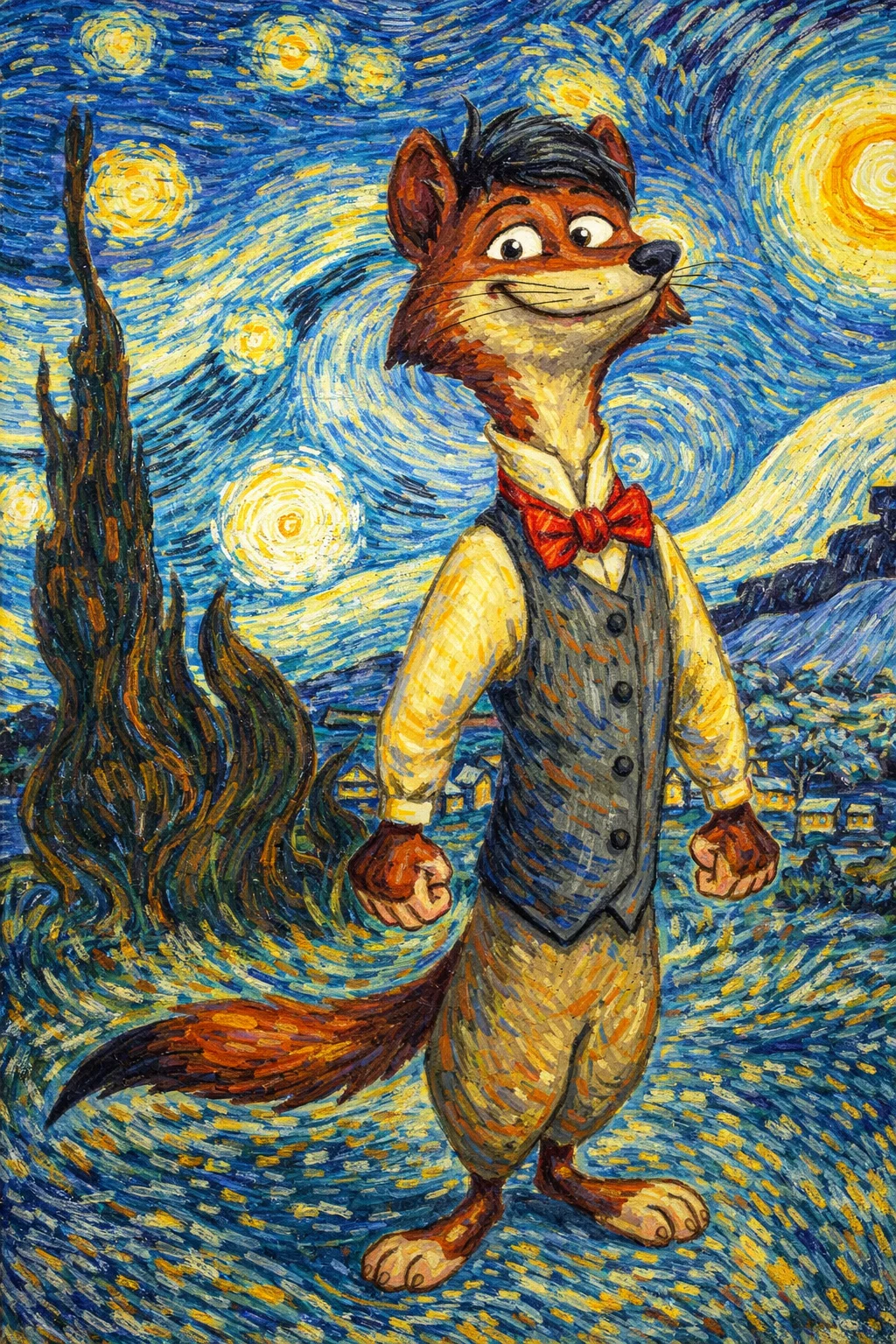 Anthony in Van Gogh Style by CoolSuvi2010 on DeviantArt