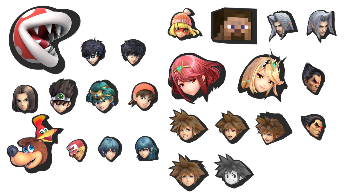 Smash Ultimate DLC Characters Icons WiiU Style PSD by Blastyk on DeviantArt