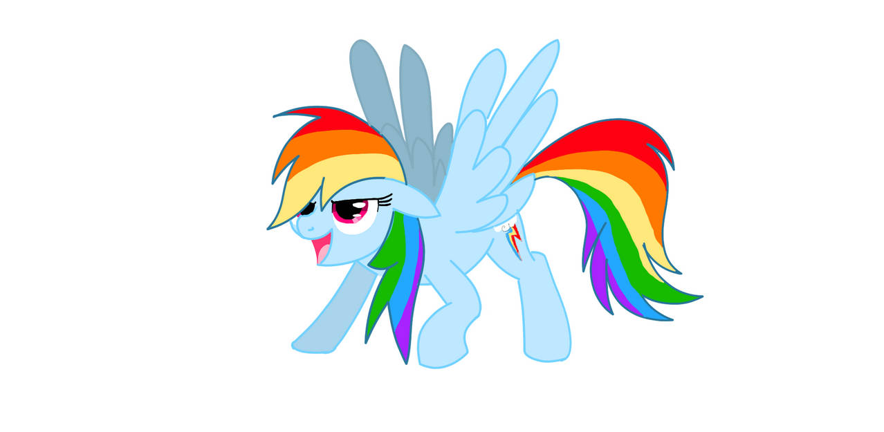 Rainbow dash (FAIL) by KittyeraKatArt on DeviantArt